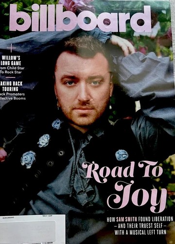 BILLBOARD MAGAZINE Rare Issue 🇬🇧 AUGUST 2022 - SAM SMITH Grammy Winner ...