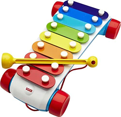 Toddler Pull Toy, Classic Xylophone Pretend Musical Instrument with ...