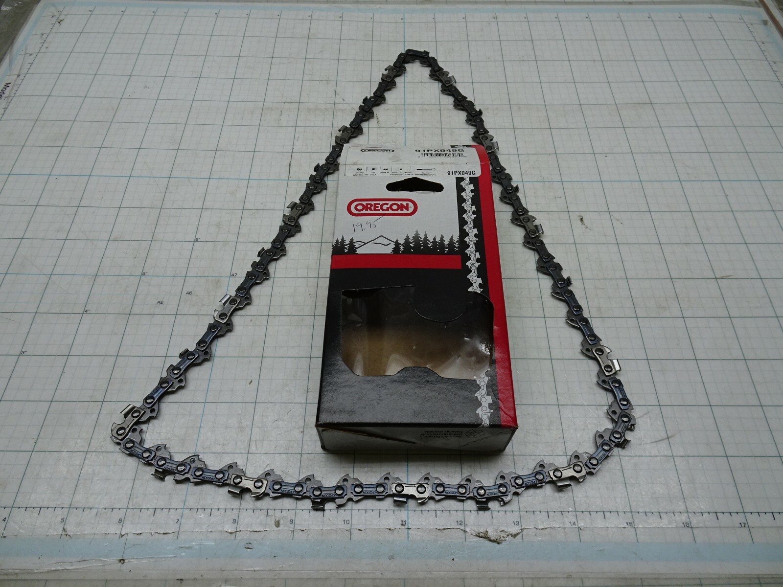 Oregon 91PX049G Chainsaw Saw Chain Loop 14" 91PX .050" 3/8LP 49 DL | eBay