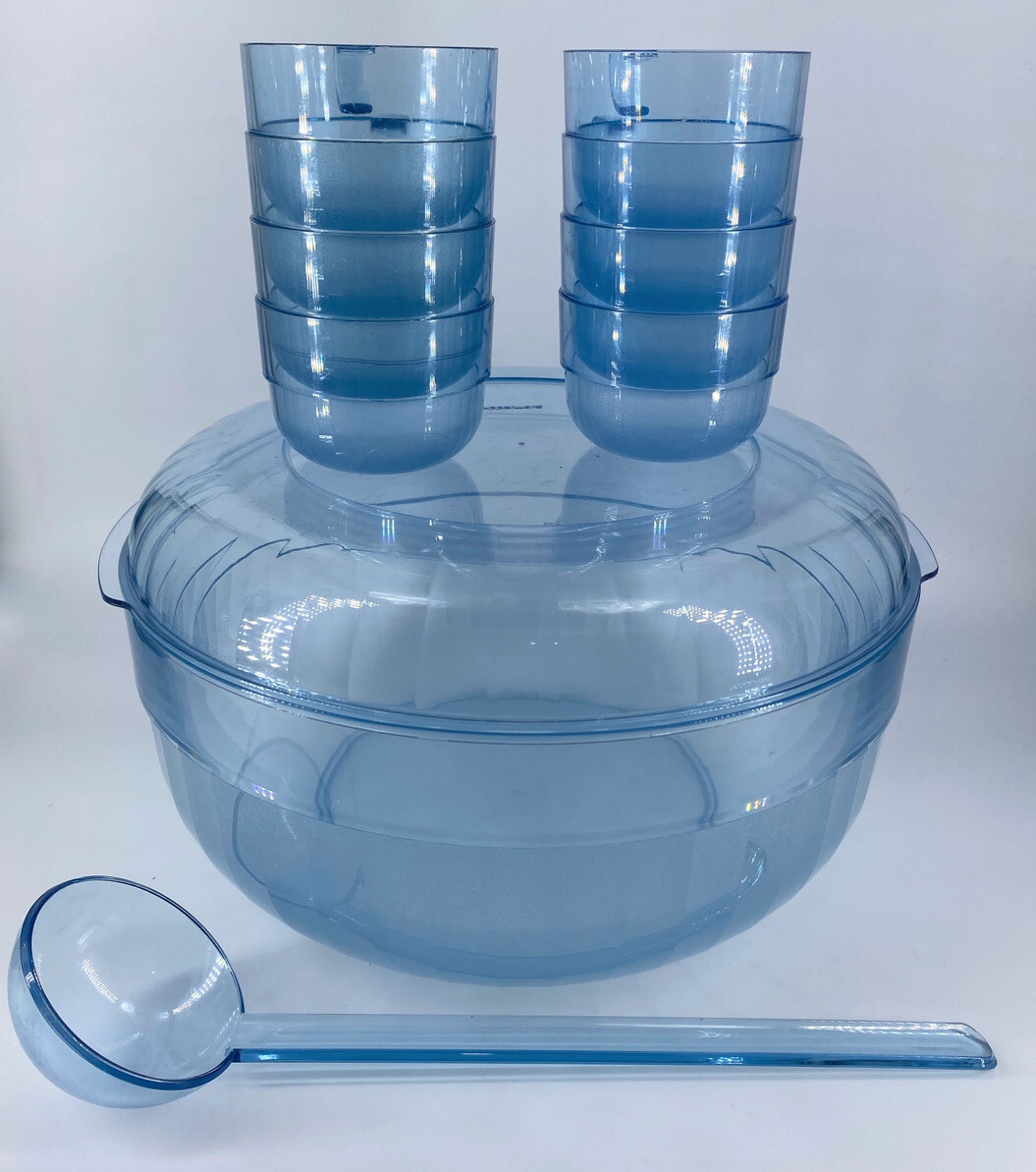 Large Clear Tupperware Bowl