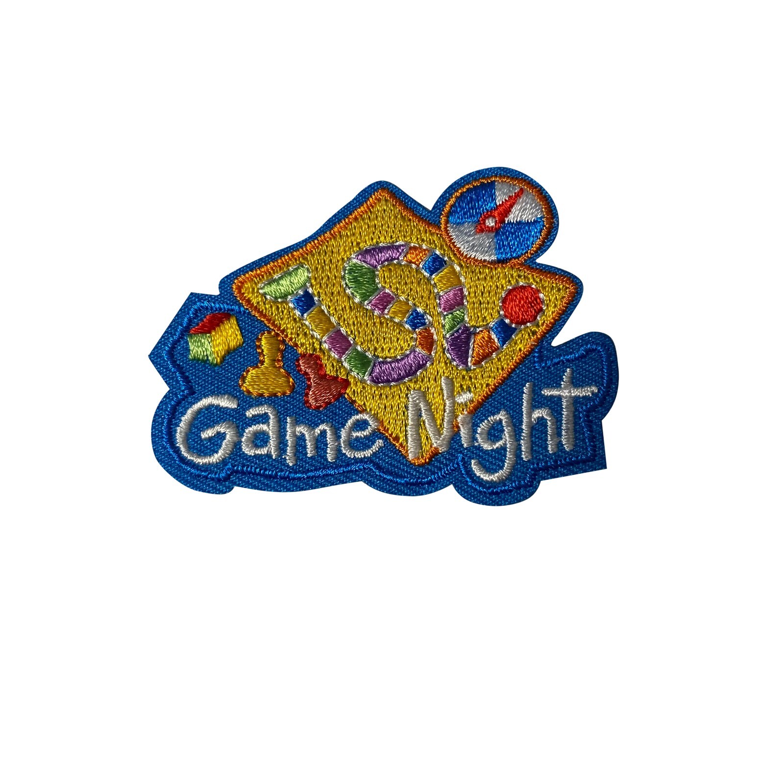 Game Night Embroidered Iron On Patch - Board Games 51-V | eBay