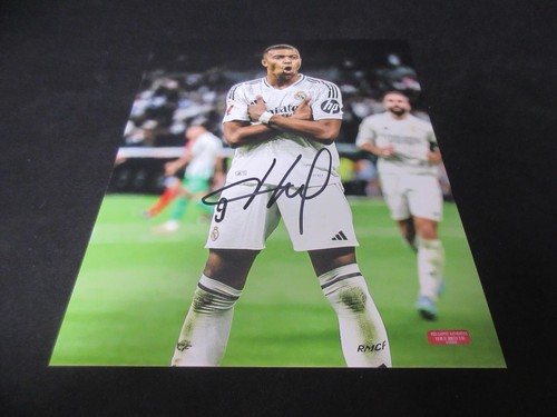 Kylian Mbappe CERTIFIED AUTHENTIC AUTOGRAPH 8x10 w/ *COA* HAND SIGNED ...