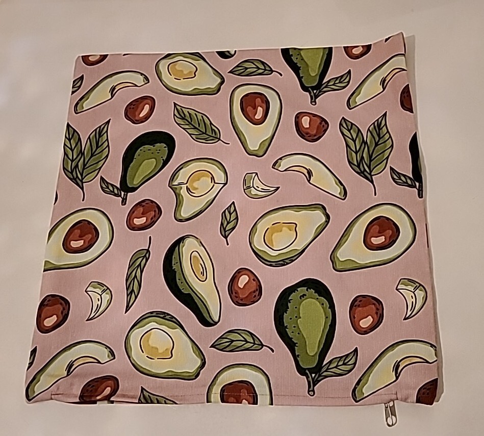 Kissenhülle Avocados Avocado Handmade Handarbeit Gemüse Motiv NEU ...