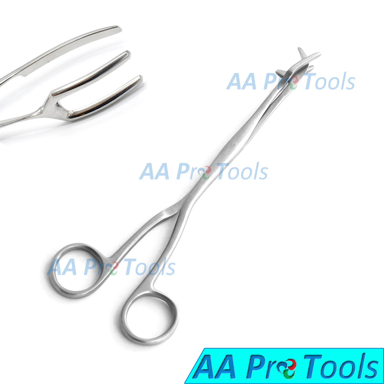 3-Prong Sterilizer Forceps 7.5" Sterilizing Aid Stainless Steel | eBay