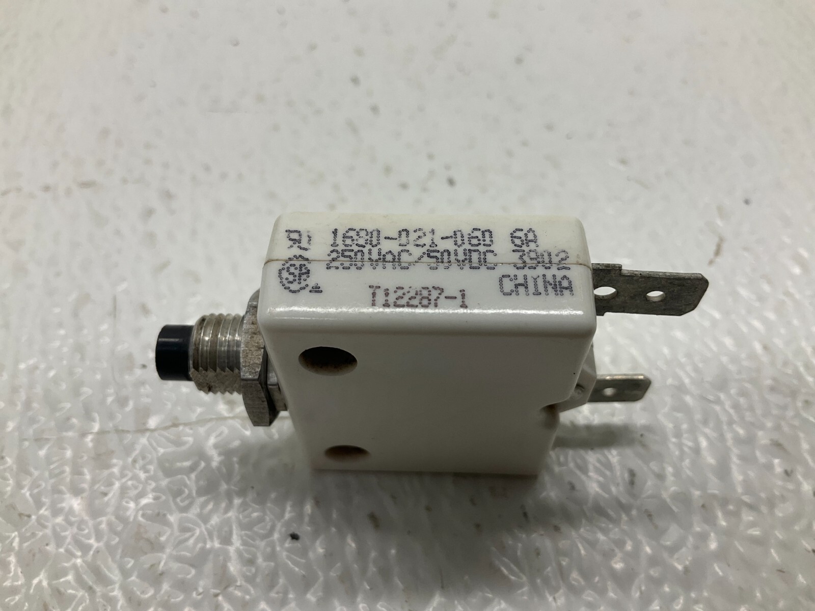 Lincoln T12287-1 Circuit Breaker 6 A 250 VAC 50 VDC 1680-021-060 for ...