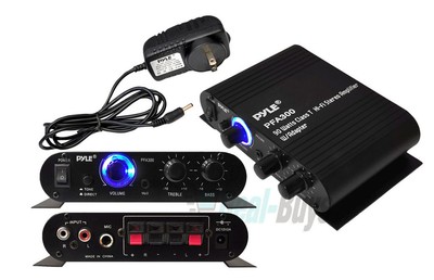 New Pyle PFA300 90W 2 Channel Hi-Fi Home Audio Stereo Speakers ...