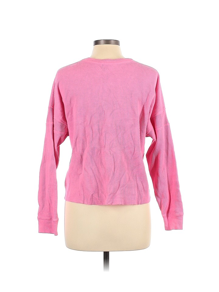 Abercrombie & Fitch Women Pink Thermal Top L | eBay