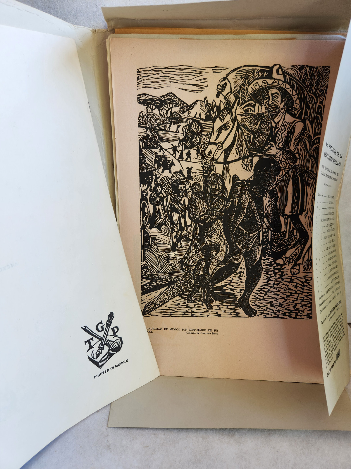 1947 Estampas de Revolucion Mexicana 453/500 Mexican Revolution Print folio | eBay