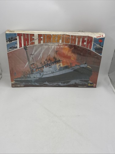 The Firefighter Harbor Fire Boat Revell #5200 1/87 Scale Model New ...