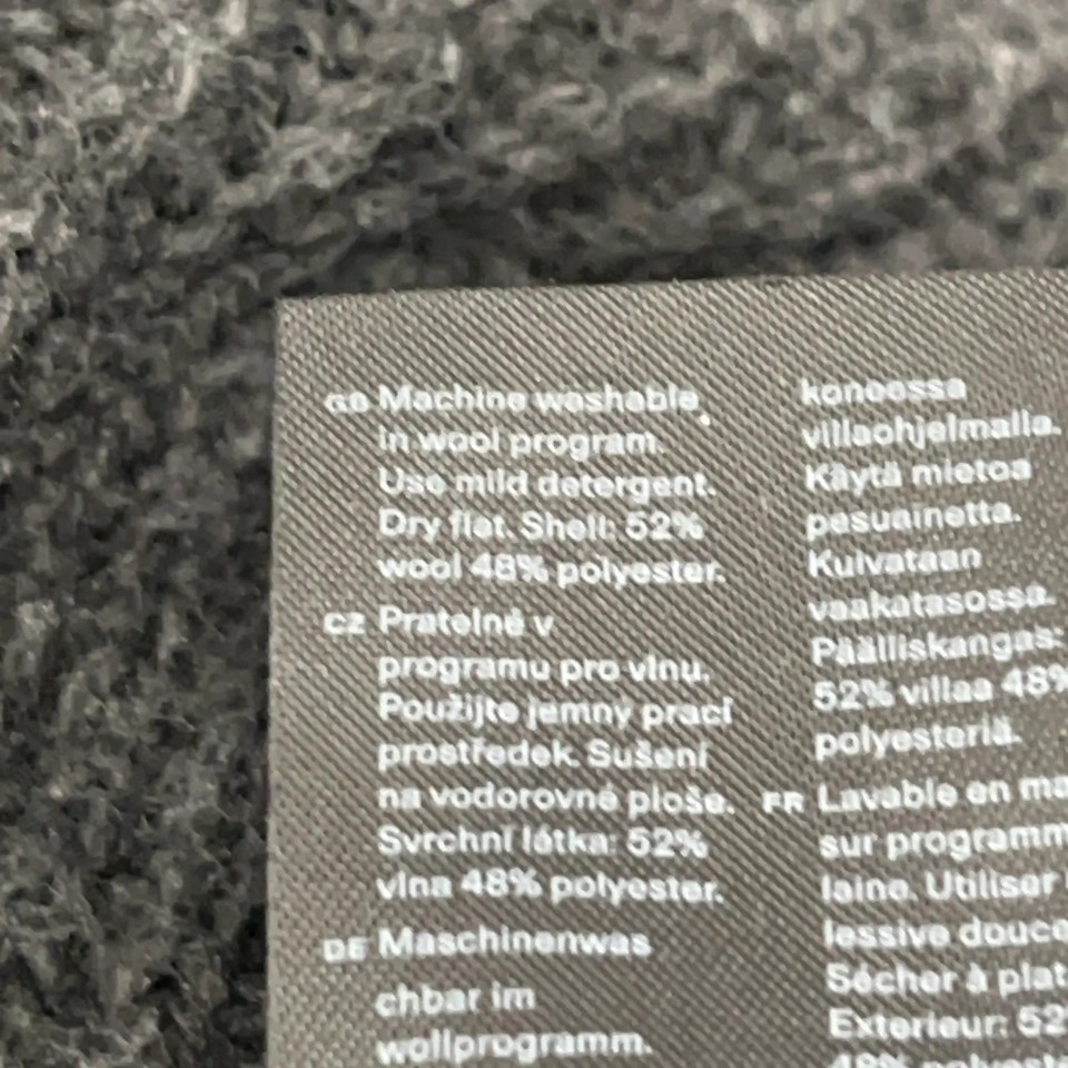Arket, Strickpullover, Größe: M, Schwarz, Polyester/Wolle, Einfarbig ...