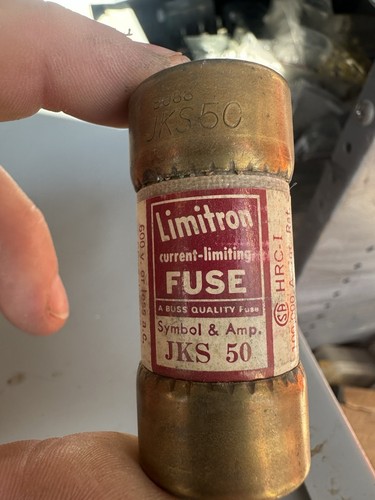 Limitron Fuse JKS 50 AMP Lot of 10 (old stock not used) | eBay