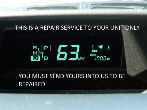 2004-2009 Repair service instrument cluster combination meter Toyota ...
