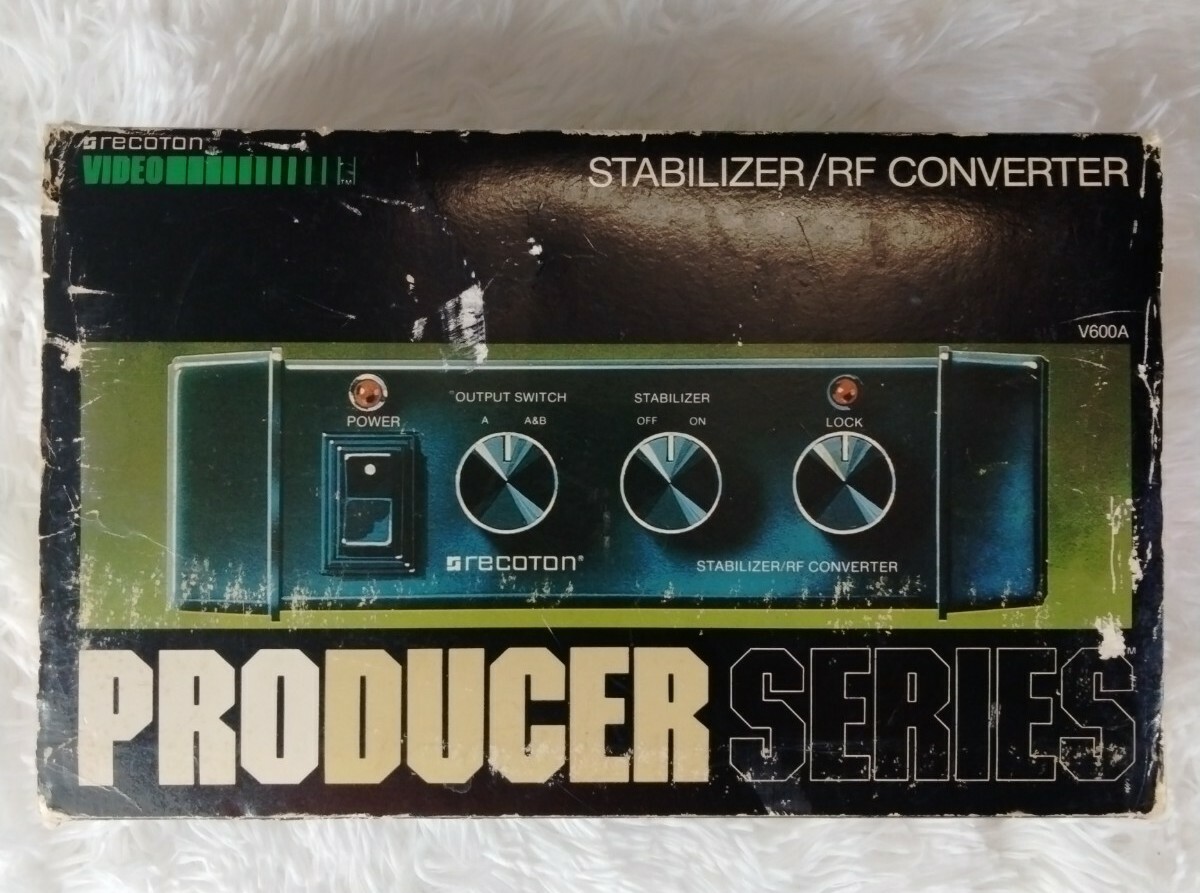 Vintage Recoton Video Stabilizer / RF Converter Producer Series 1982 ...