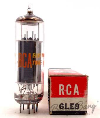 RCA 6LE8 Twin Pentode Color Demodulator TV Audio Vacuum Tube Valve ...