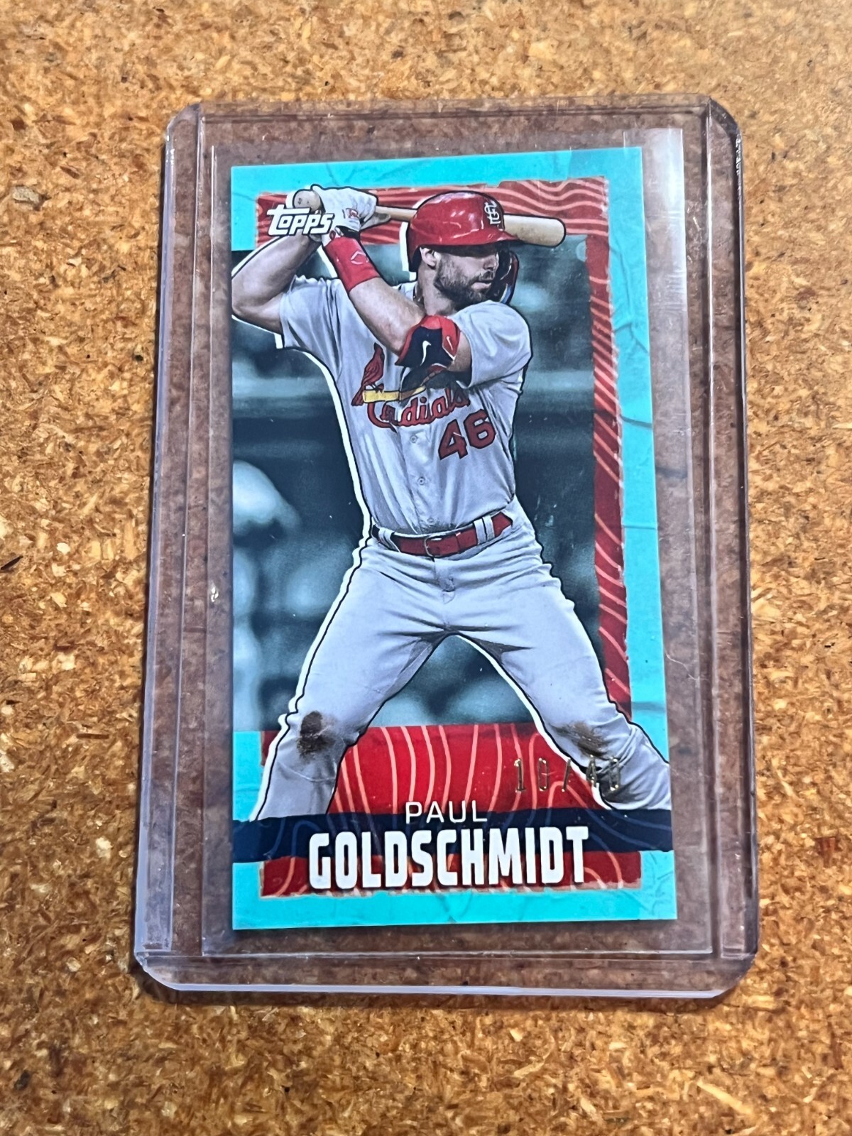 2023 Topps Rip Baseball Mini Aqua # MRIP-PG Paul Goldschmidt 10/40 | eBay