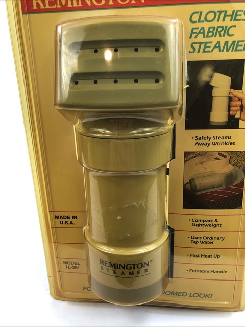 Remington Clothes Garment Clothing Fabric Steamer Travel Compact Handle ...