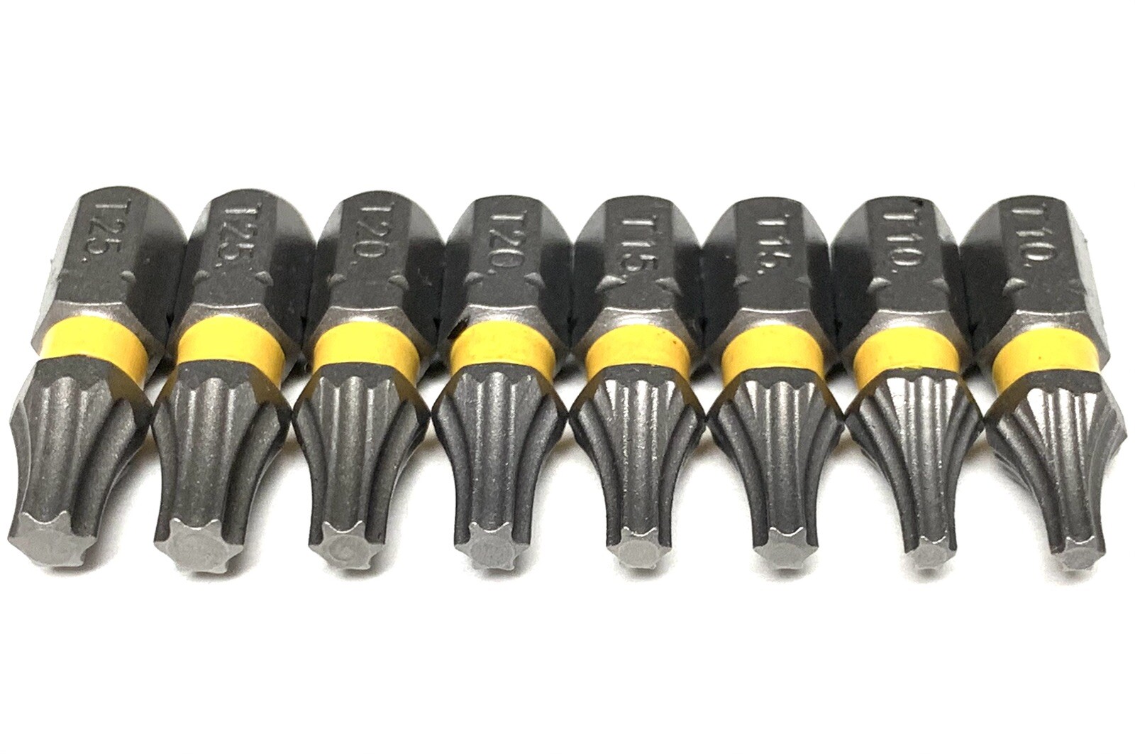 DEWALT MAXFIT 8 Pc Bit Set Torx T10 T15 T20 T25 1in. IMPACT READY NEW ...