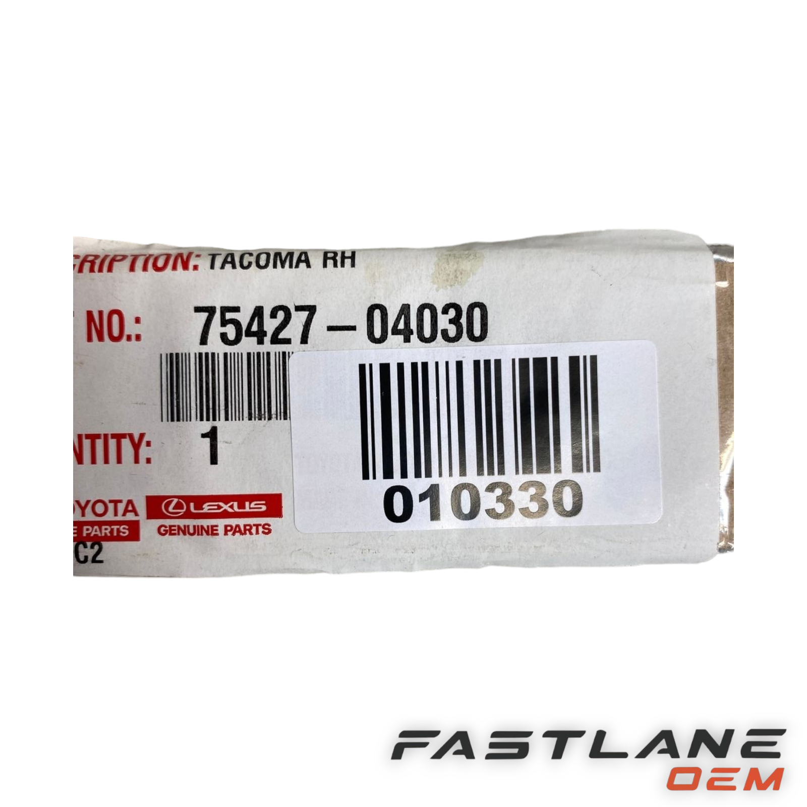 OEM 2016-2017 Toyota Tacoma Chrome Door Emblem 7542704030 for sale ...