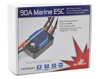 Dynamite 90A 90 Amp Brushless Waterproof Marine Boat RC ESC 2-4S ...