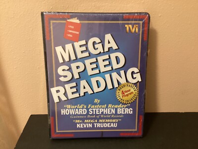 COMPLETE Mega Speed Reading by Howard Stephen Berg Cassettes, VHS | eBay