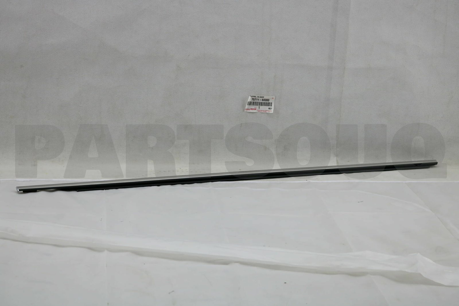 7571160080 Genuine Toyota MOULDING, FRONT DOOR BELT, RH 75711-60080 | eBay