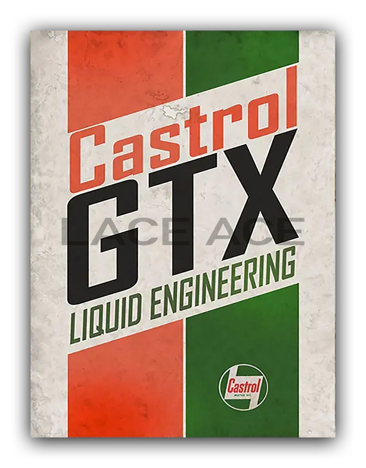 Vintage Style Castrol Metal Garage Signs Mancave Wall Shed | eBay UK