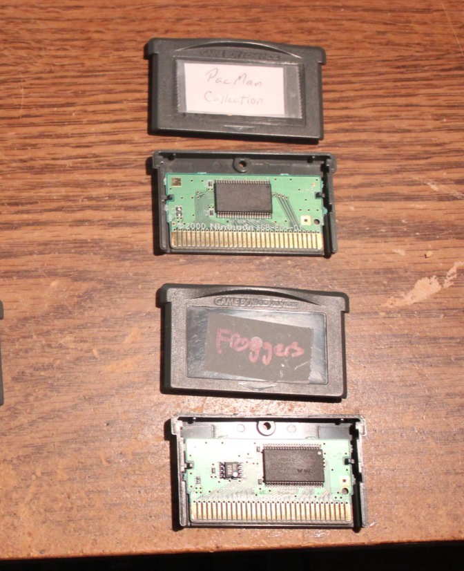 Pac-Man Collection, Namco Museum, Frogger GBA Arcade 3 cart lot Game ...