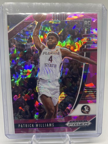 2020 PRIZM DRAFT PICKS PATRICK WILLIAMS PINK CRACKED ICE RC #60 FSU ...