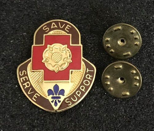 US Army 339th Combat Support Hospital CB G23 Ira Green DUI DI Insignia ...