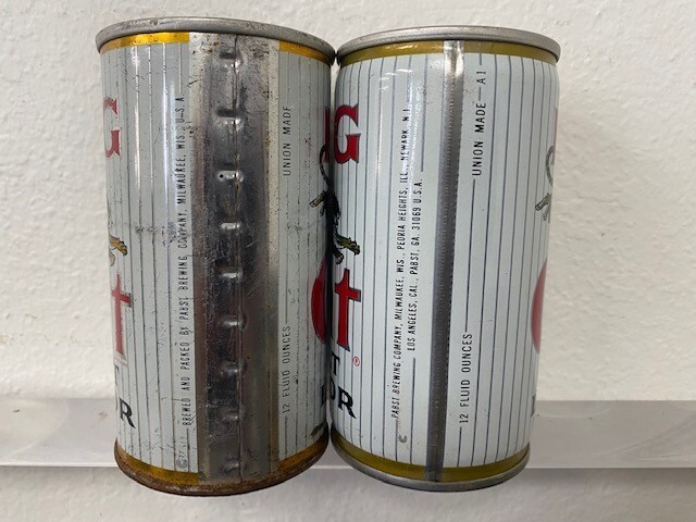 2- DIFF Big Cat Malt Liquor BEER CANS Pabst Brewing Co. | eBay
