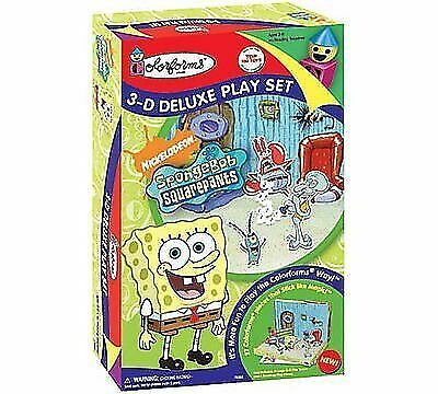 Spongebob Squarepants Colorforms 3d Deluxe Play Set for sale online | eBay