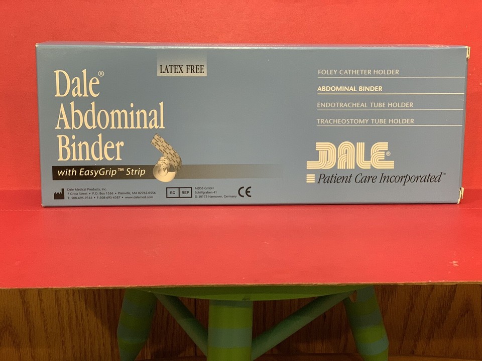 Dale Abdominal Binder 30 to 45 Inch Waist Circumference 4 Panel, 12 ...