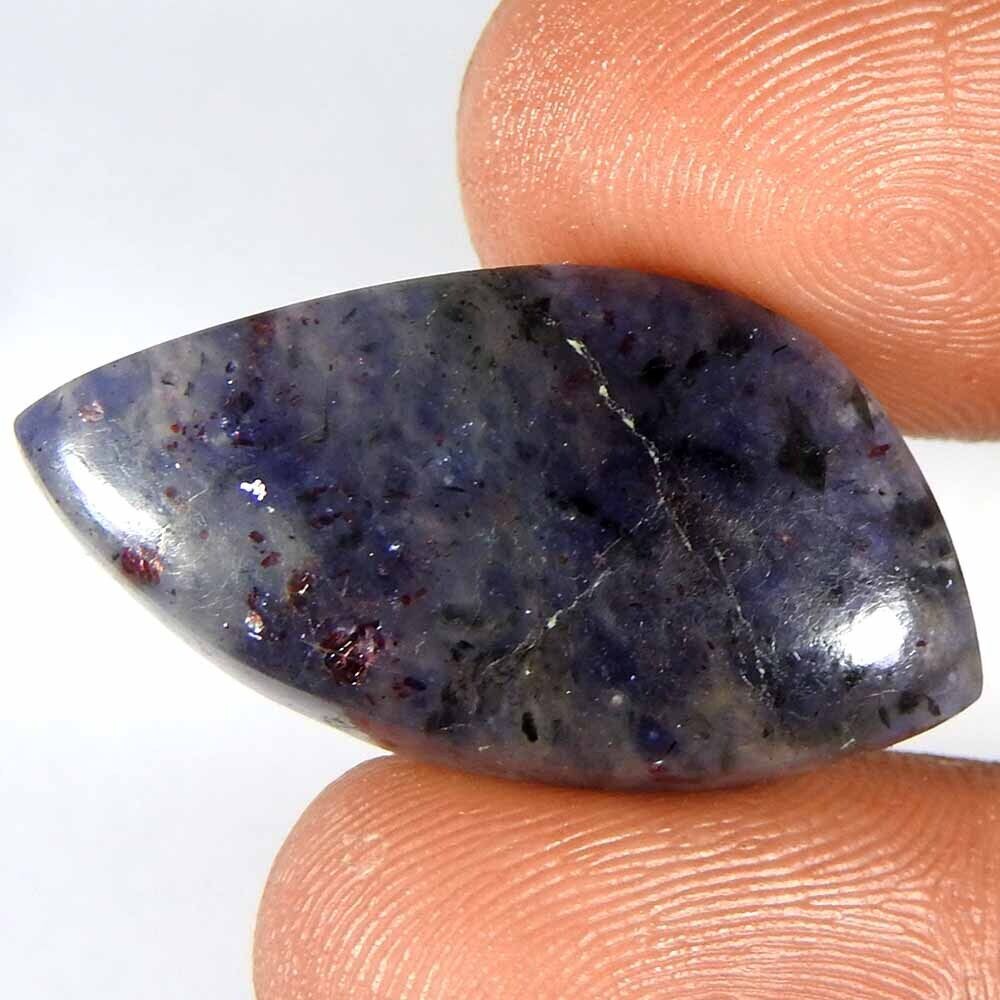 22.15Cts100%Natural Red Blue Iolite Sunstone Fancy Cabochon Loose ...
