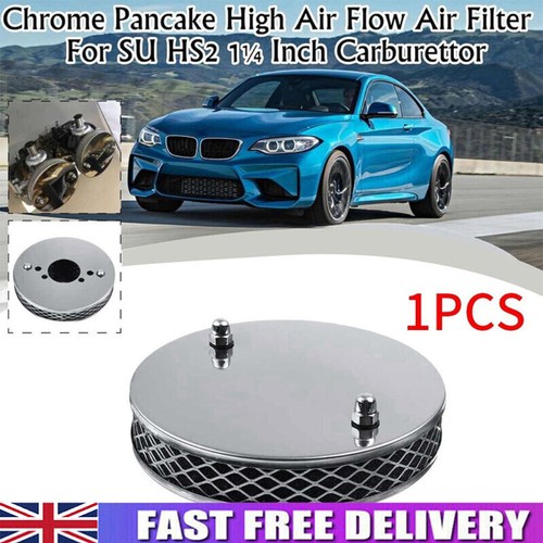 UK Pancake High Air Flow Air Filter For 1½ inch SU HS4 carburettors ...