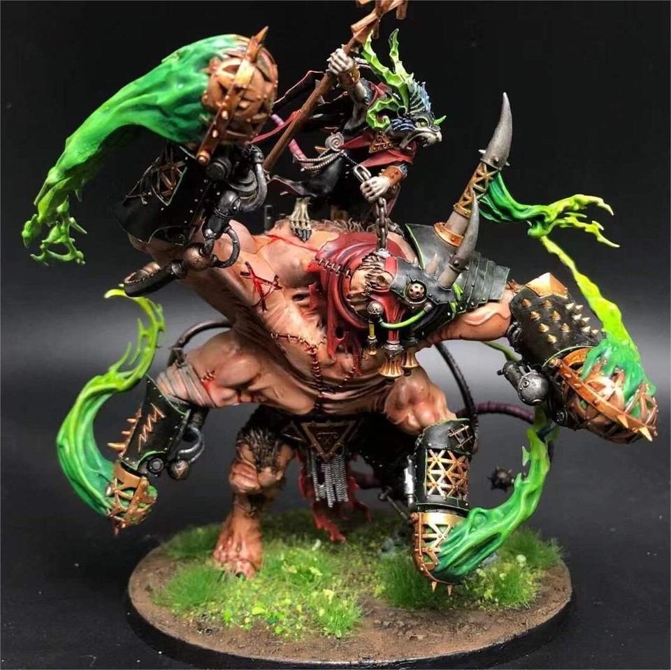 Warhammer AOS Skaven Chaos Thanquol and Boneripper Presale Painted ...