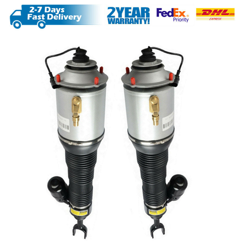 Pair Front Left Right Air Suspension Struts Fit Bentley Continental ...