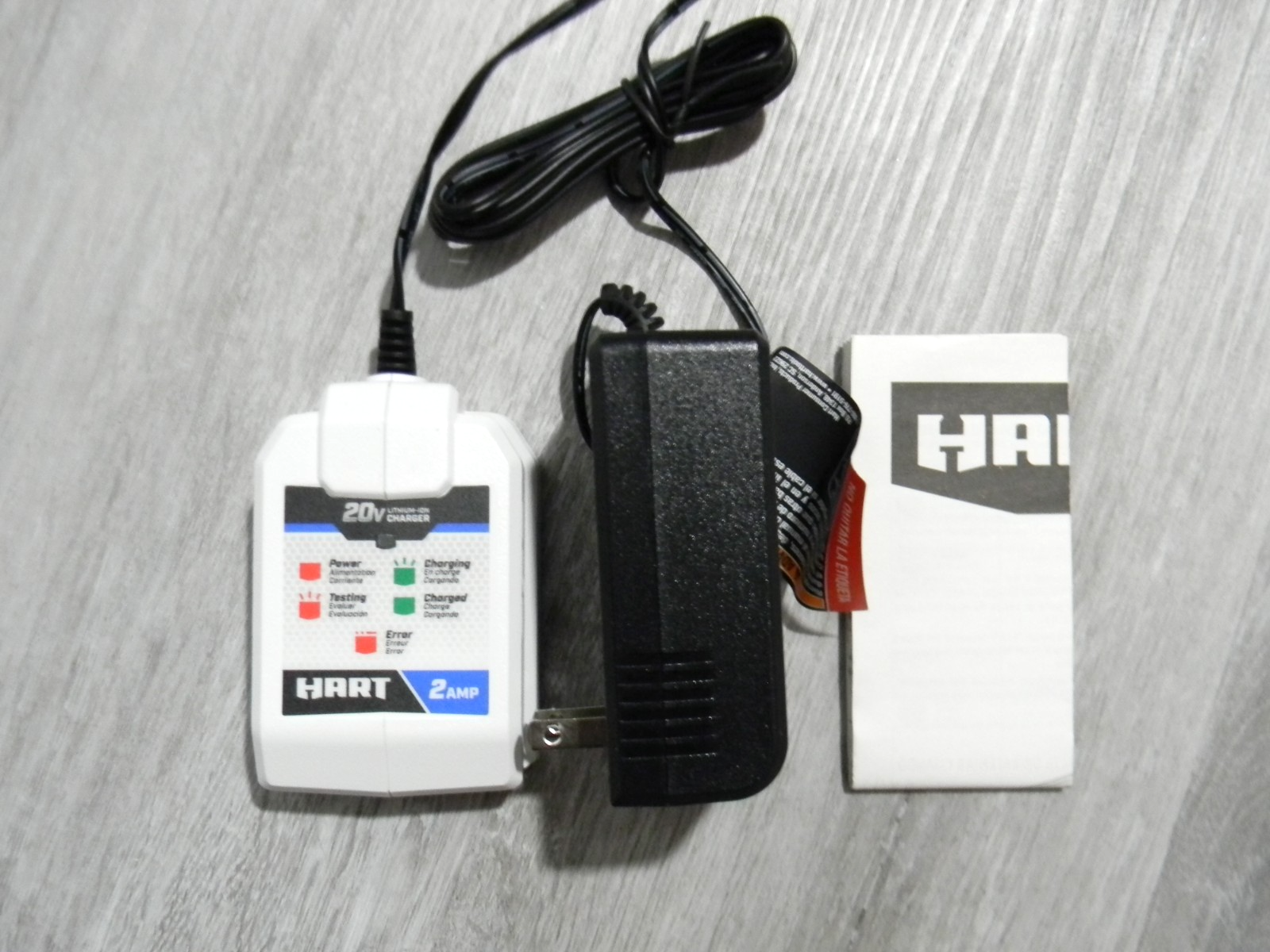 NEW Genuine HART 20Volt 20V 2Amp Lithium Ion Battery Charger - CGH001 ...