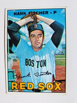 1967 TOPPS #342 HANK FISCHER EX-MT MLB BASEBALL CARD | eBay