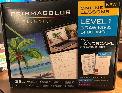 Prismacolor Technique 26ct LANDSCAPE Drawing Set -Level 1 Drawing ...