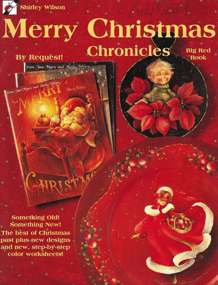 Tole Decorative Painting Merry Christmas Chronicles Big Red Shirley ...
