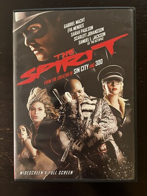 The Spirit (DVD, 2009, Widescreen and Full Screen Formats) 31398108436 ...
