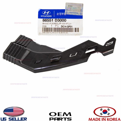 Genuine Front Bumper Upper Bracket Left Driver Side OEM Hyundai Tucson ...
