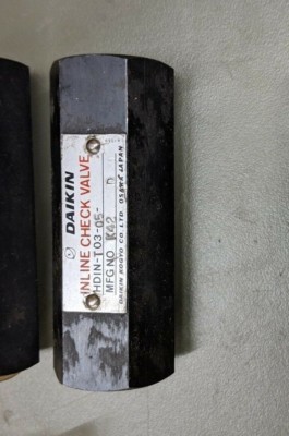NEW DAIKIN HDIN-T03-05 INLINE 3/8 NPT HYDRAULIC CHECK VALVE | eBay