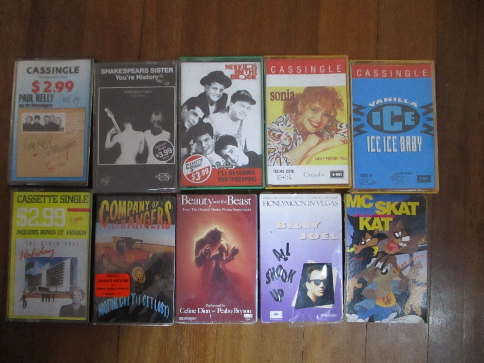 Mix RETRO Single Cassette Tapes CASSINGLES Rock Pop [you CHOOSE one] x ...