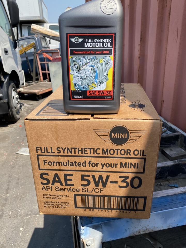 12 Liters Pack BMW MINI ORIGINAL 5W30 FullSynthetic Engine Motor Oil | eBay