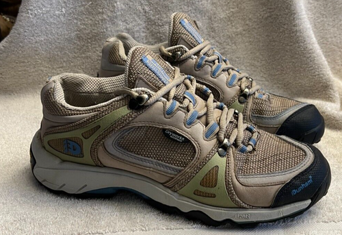 Dunham Waffle Stomper Vibram Hiking Shoes Beige Blue Women Size 7.5 38 ...