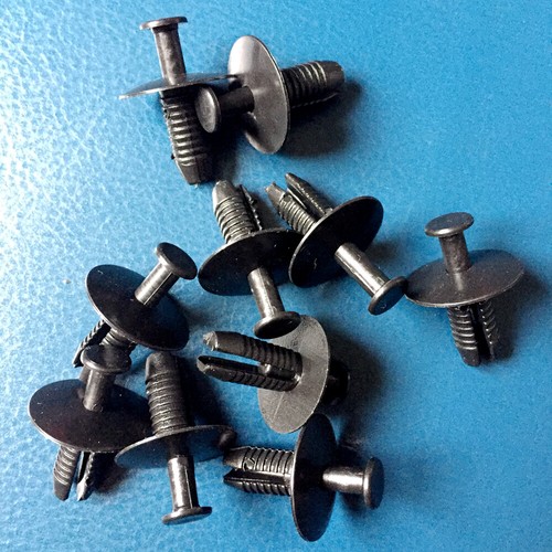 20x Push Plastic Rivet Clip Fit for BMW Body, Bumper, Door Sill & Floor ...