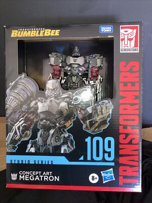 Transformers Studio Series Concept Art MEGATRON 109 Leader Class Figure ...