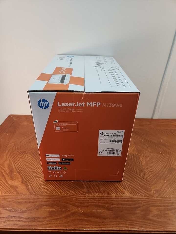 HP LaserJet MFP M139WE Wireless Smart All-in-One Printer . BRAND NEW | eBay