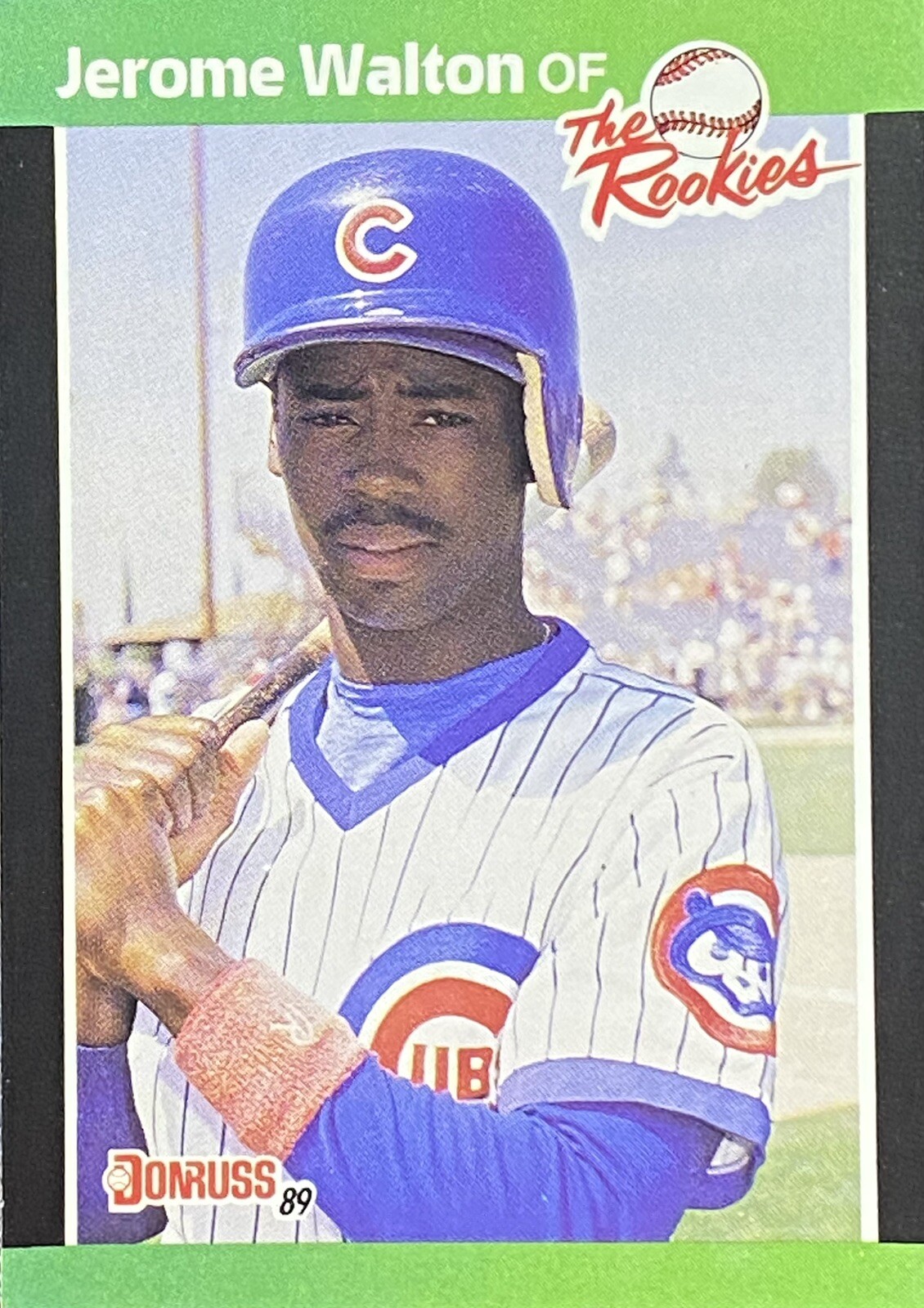 1989 Donruss The Rookies #26 Jerome Walton Chicago Cubs Baseball Card ...